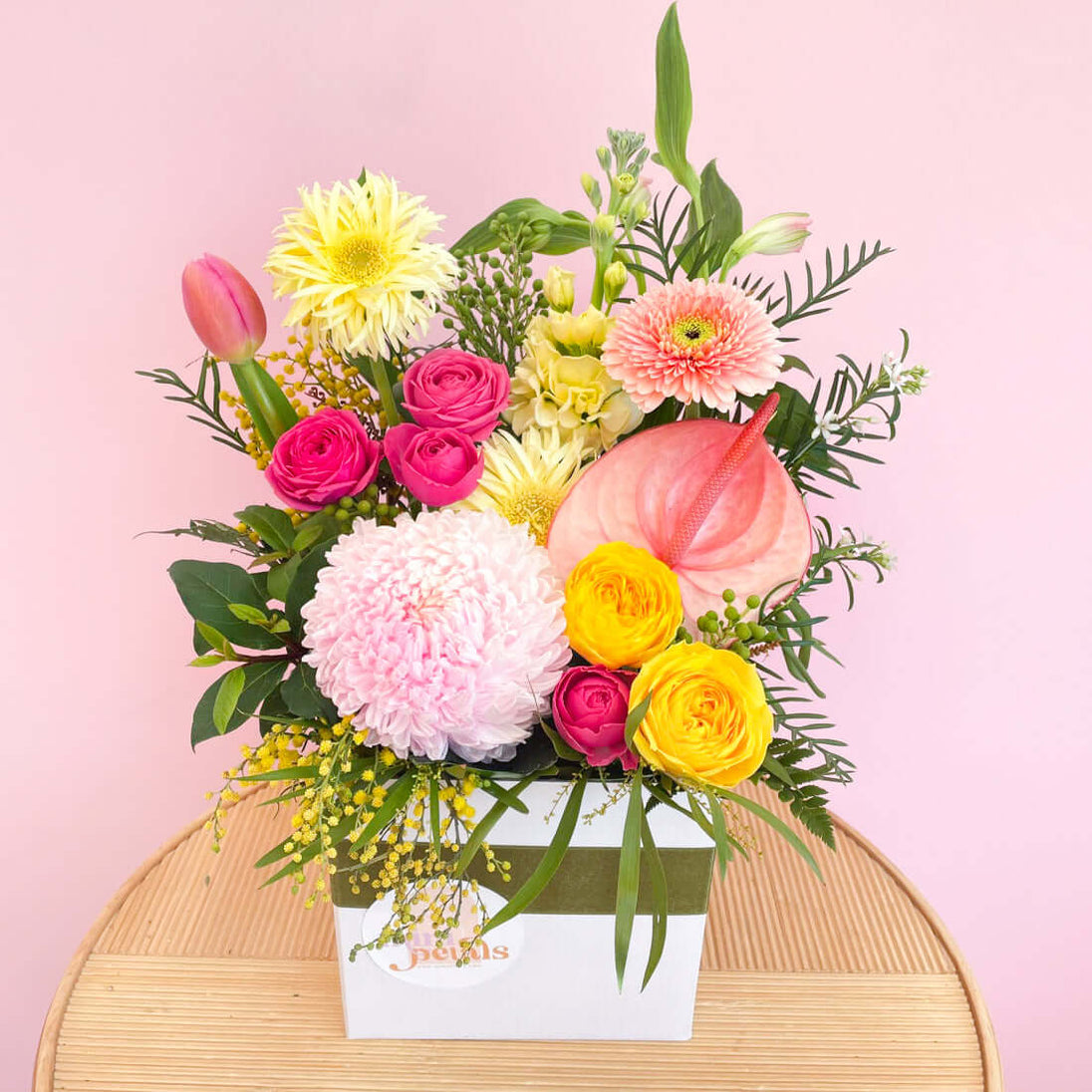 Deluxe Boxed Flower Arrangement | Flower Delivery Waihi