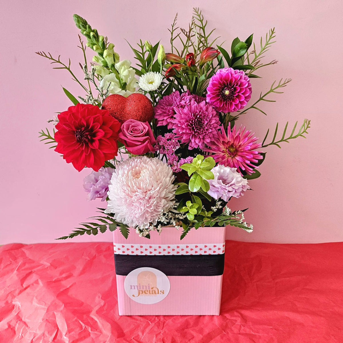 Deluxe Boxed Flower Arrangement | Flower Delivery Waihi